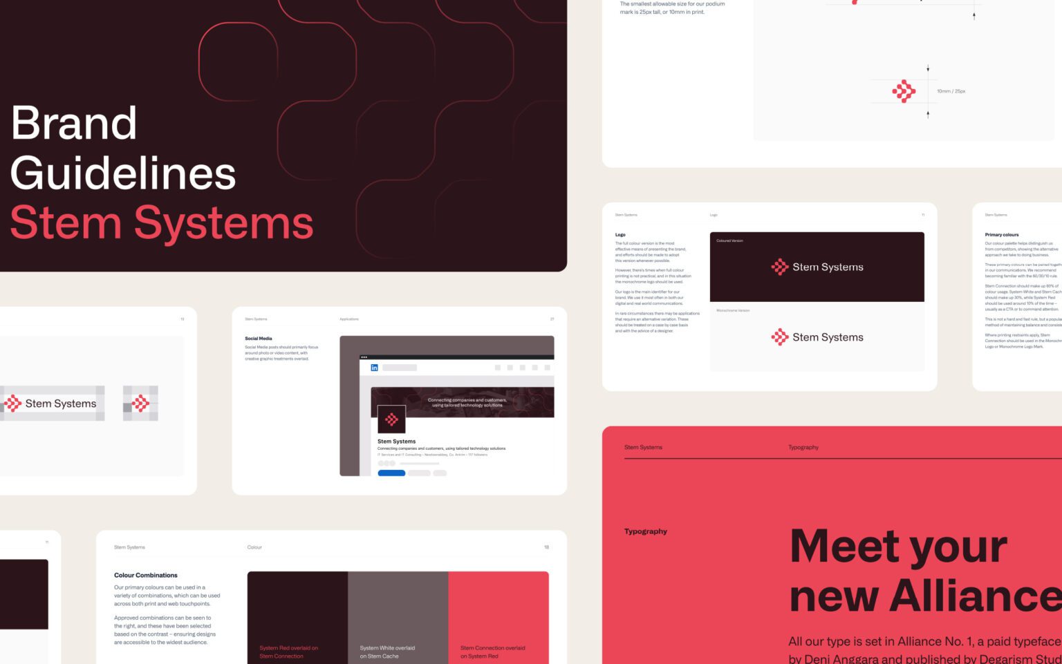Website UI & UX design for Stem Systems by DHD